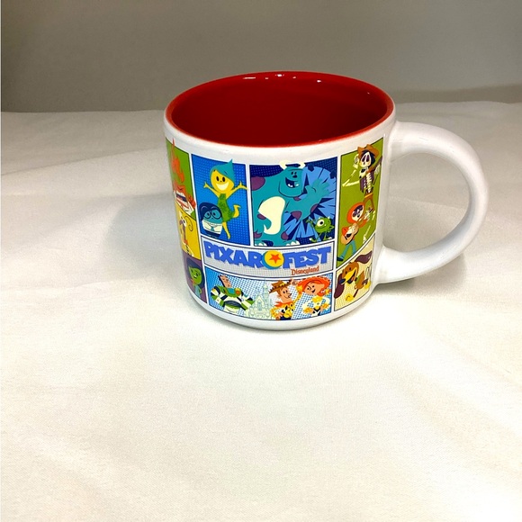 Disney | Dining | Disney Colorful Pixar Fest Coffeesoup Mug | Poshmark